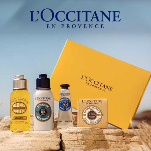 L'OCCITANE | Bath & Body | Loccitane En Provence Luxury Bathskin Set Nib | Poshmark